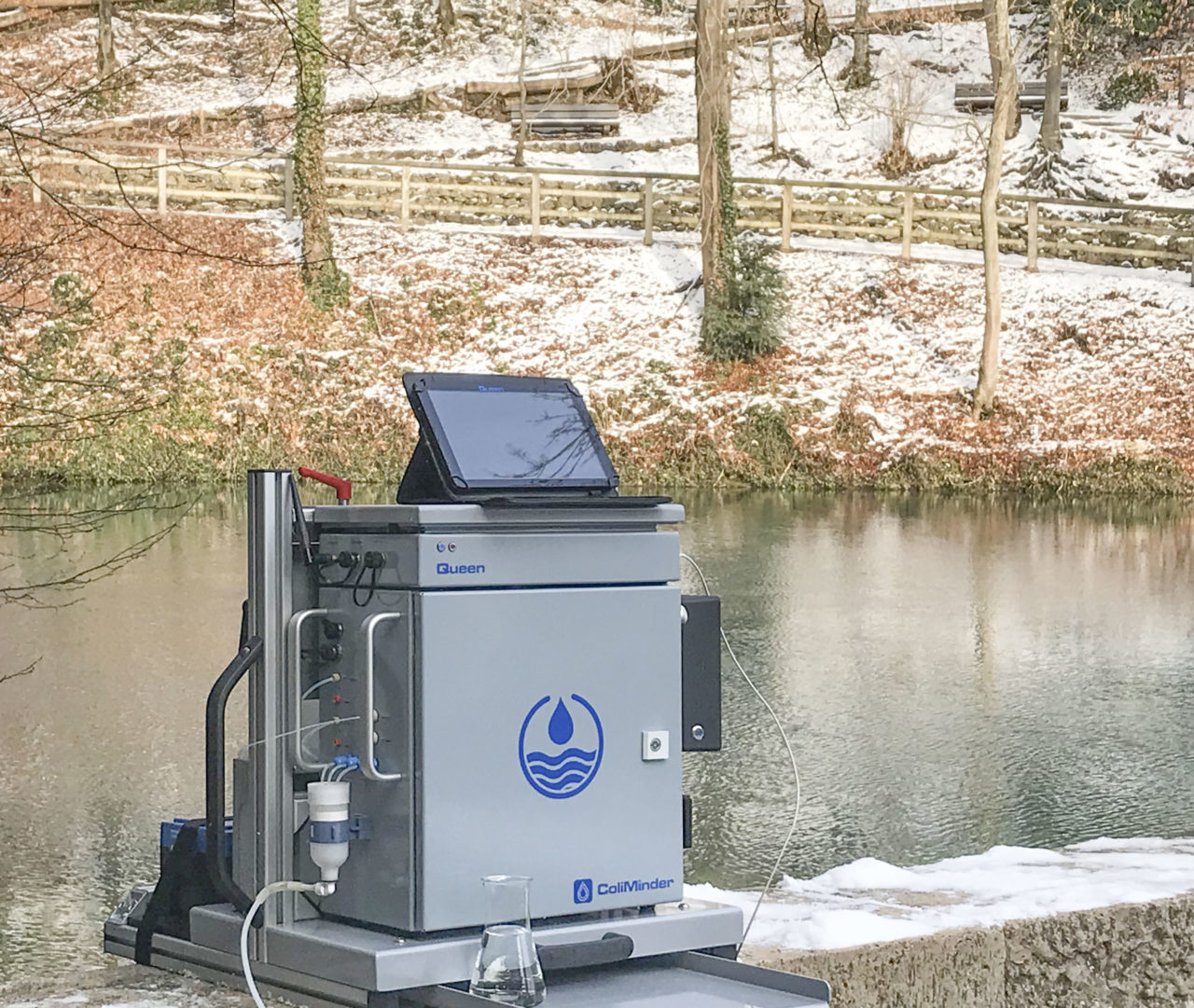 Surface Water Quality Monitoring by ColiMinder