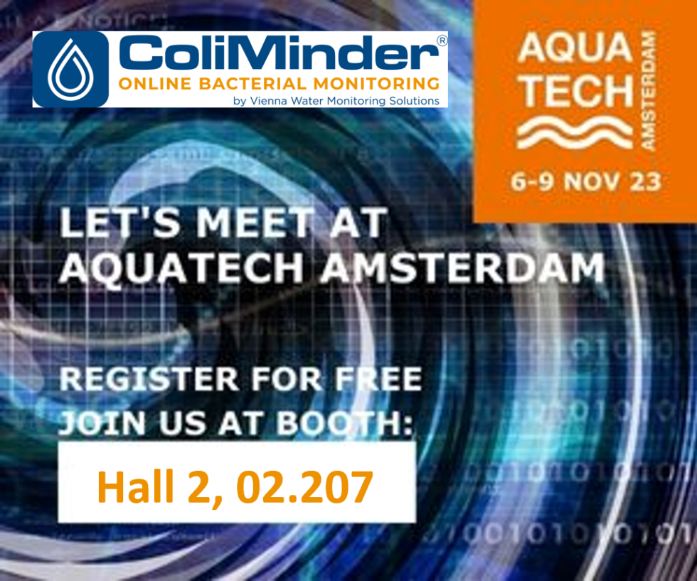 ColiMinder at Aquatech Amsterdam